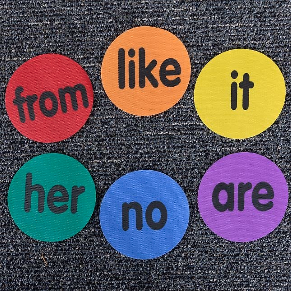 Carpet Mark-Its™ - Beginning Sight Words - 25 Carpet Spots