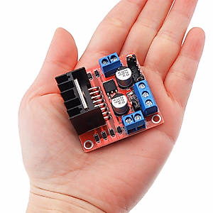 DiGiYes 2 Pack L298N Motor Driver Controller Board Module Stepper Motor DC Dual H-Bridge Compatible with Smart Car Robot