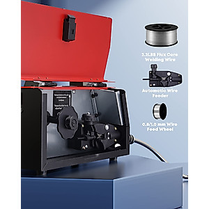 SILVEL MIG Welder 110V, 3 in 1 140A MIG/ARC/Lift TIG Welding Machine, Flux Core Welder with IGBT Inverter, Portable Gas/Gasless Welder Machine for Home Welder