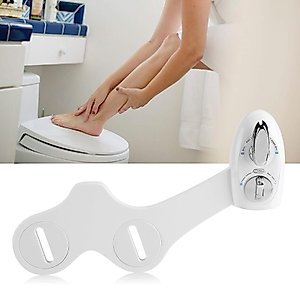 Bidet Attachment for Toilet Seat, Fresh Water Bidet Attachment Adjustable Water Pressure, Rear and Feminine Wash Self-Cleaning Attachment