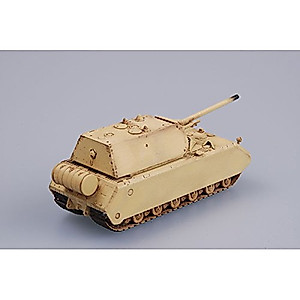 Easy Model German Army Maus War Used Camouflage Military Vehicle Kit