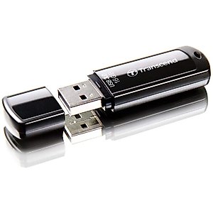 Transcend 16GB JetFlash 700 USB 3.1 Flash Drive (TS16GJF700), black