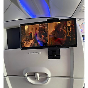 kolodosa Airplane Phone Holder Travel Essentials Accessories Cruise car Mount Cell Stand air Plane Table seat Desk Flight Vacation Size Golf cart Universal Hands Free