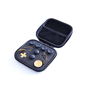 Snakebyte Elite Kit, For Xbox Elite Controller Series 1 Accessories, Xbox Gaming Accessories, XBOX One Elite Controller Accessory Kit, 6 different Metal Analog Sticks, 4 Paddles and 2 D-Pads, Xbox One, Gold
