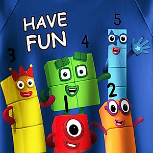 Cartoon Boys Two Piece Swimsuit Costume Numbers Cartoon Swimwear Kids Swim Set Trunks and Shirt Summer Holiday 3-10 Years