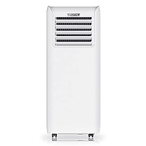 TOSOT 10,000 BTU Air Conditioner Easier to Install, Quiet and 3-in-1 Portable AC, Dehumidifier, Fan for Rooms Up to 300 sq ft, Aovia Series, White