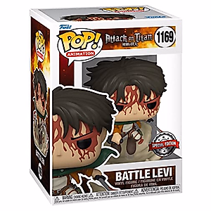 Funko Pop 1169 Battle Levi Attack On Titan Exclusive