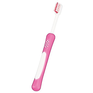 Japan Pigeon Baby Training Toothbrush Set Step 4 (For 16 Month+ and Up) Pink