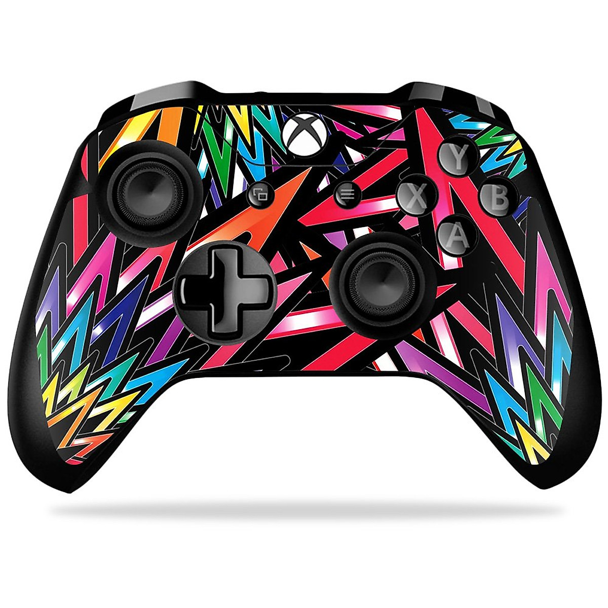 MightySkins Skin Compatible with Microsoft Xbox One X Controller - Color Bomb | Protective, Durable, and Unique Vinyl Decal wrap Cover | Easy to Apply, Remove, and Change Styles | Made in The USA