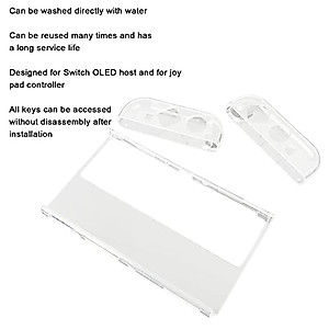 Host Protective Case, Anti Dust Dockable Case Cover PC Materials Anti Collision for Game Console