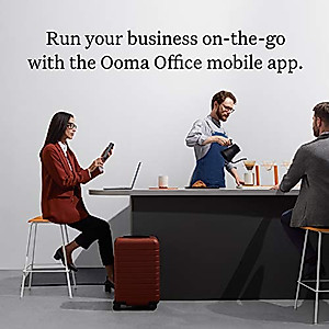 Ooma Office Provisioned Yealink Sip T21P 2 Line Business IP Desk Phone Works with Ooma Office cloud based VoIP phone service for small business with virtual receptionist ext dialing ring groups