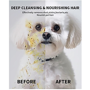 Herb Life Cleaning Glove for Dog and Cat, Wipes Gloves for Dog and Cat Fur Face, Ear, Eye, Paws Cleaning Wipes Pet Wash Free Gloves, Grooming Wipes for Pet No Rinse Thick Dog Wipes Gloves(12 Pcs)