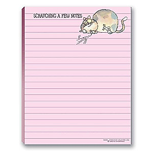 Stonehouse Collection Cat Notepads - 4 Assorted Funny Cat Note Pads - USA Made (Cat)