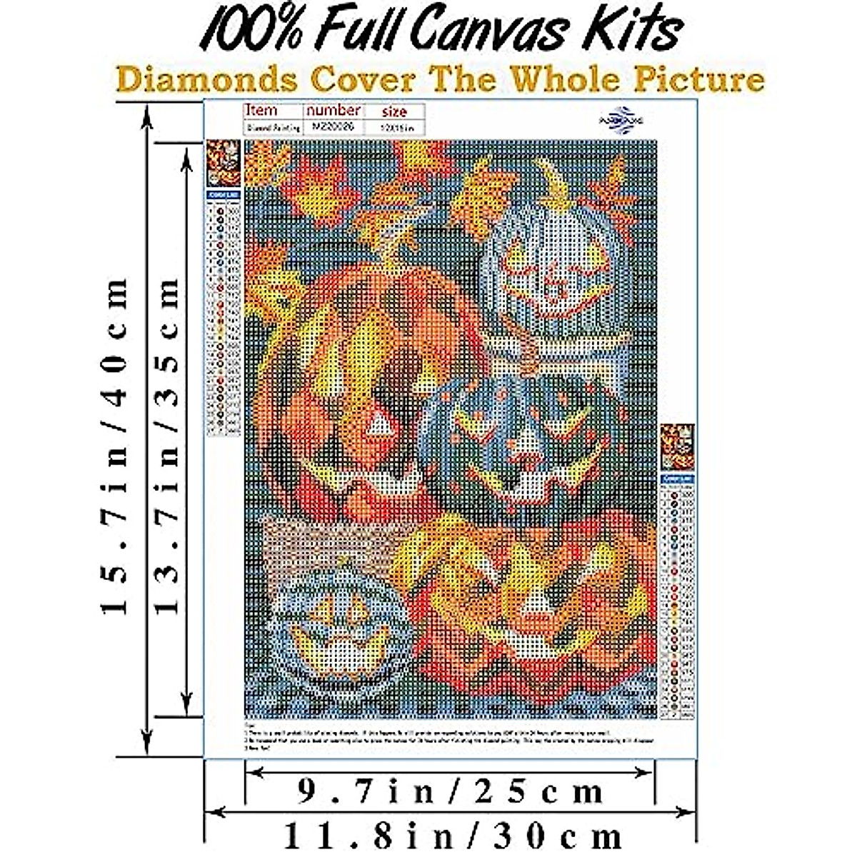 Pormipone Diamond Painting Kit for Adults,Diamond Art Kits,5D Diamond Painting Kit Full Drill Round for Wall Decor,Gift(12x16)