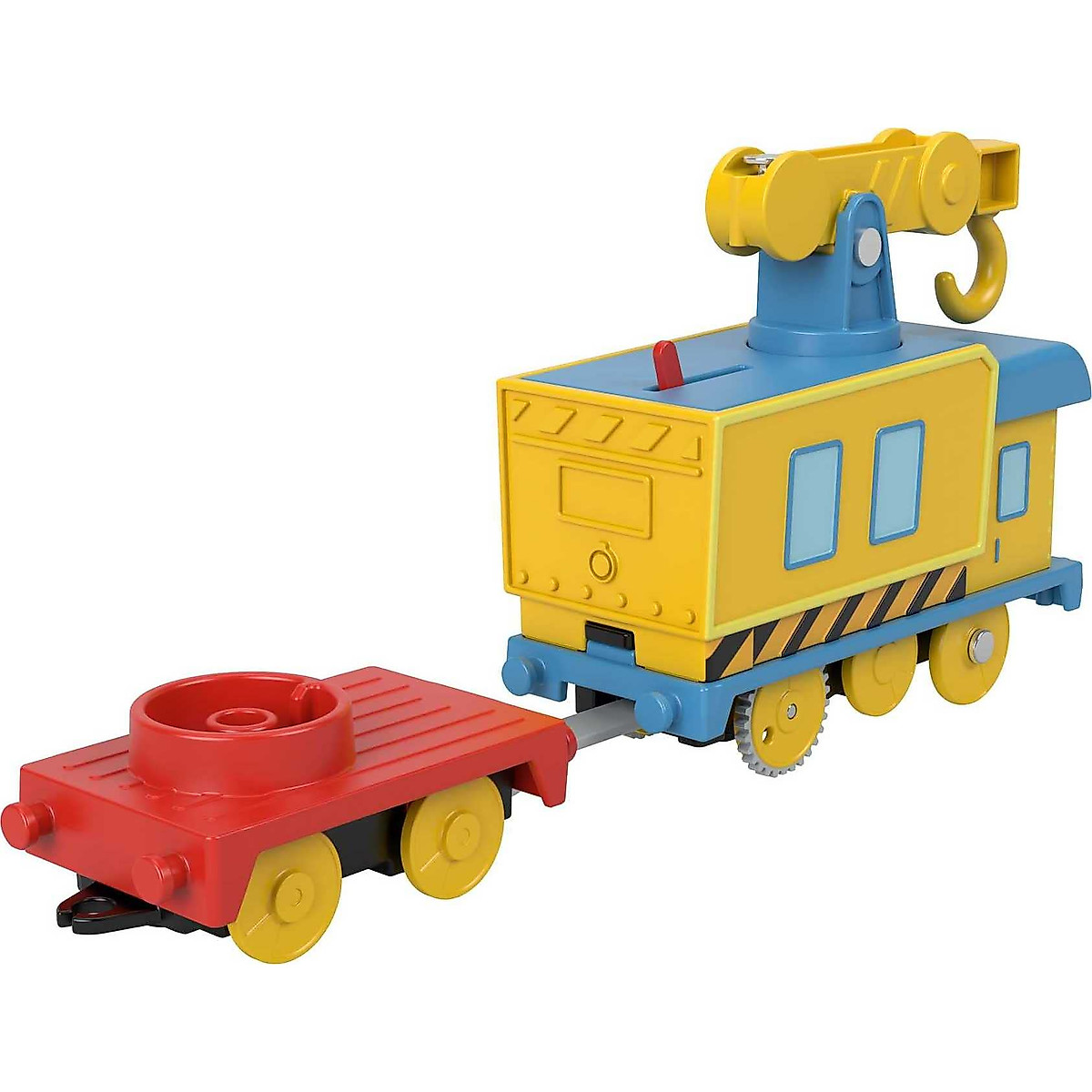 Thomas & Friends Motorized Toy Carly the Crane Battery-Powered Rail Vehicle for Preschool Pretend Play Kids Ages 3+ Years