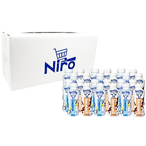 Niro Assortment| Fair life Protein Shakes, Pack Of 24 - Chocolate Fair life Shake And Fair life Vanilla Protein Shake Variety, 11.15 Oz Each - Premium Fair life Protein Shake With Niro Beverage Sleeve