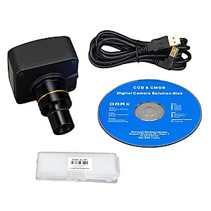 OMAX 1.4MP CCD Digital Camera for Microscope Compatible with Windows/Mac/Linux