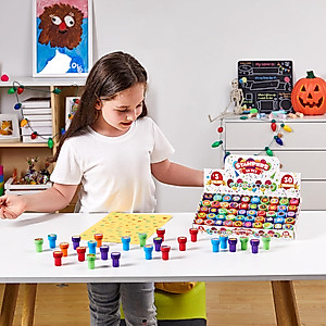JOYIN 50 Pcs Assorted Stamps for Kids - Self-ink Stamps with 50 Designs for Birthday Party Favor, Carnival Prizes, School Stampers, Goodie Bag, Halloween, Christmas (Zoo, Holiday Stampers)