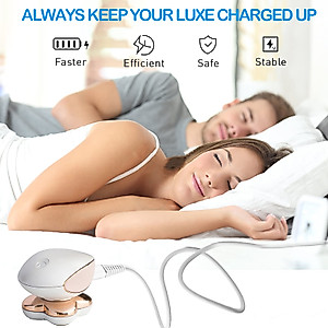 Charging Cable Replacement for Flawless Legs Shaver, 2 Pack Power Cord Electric Trimmer Charger Cable Charger Cord for Finishing Touch Flawless Legs Hair Remover Electric Shaver for Women, White