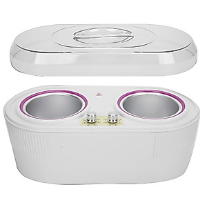 Liphontcta Double Wax Warmer, Professional Electric Wax Heater Large Wax Warmer Wax Melter Wax Supplies for Hair Removal with Adjustable Temperature for Salon(#2)