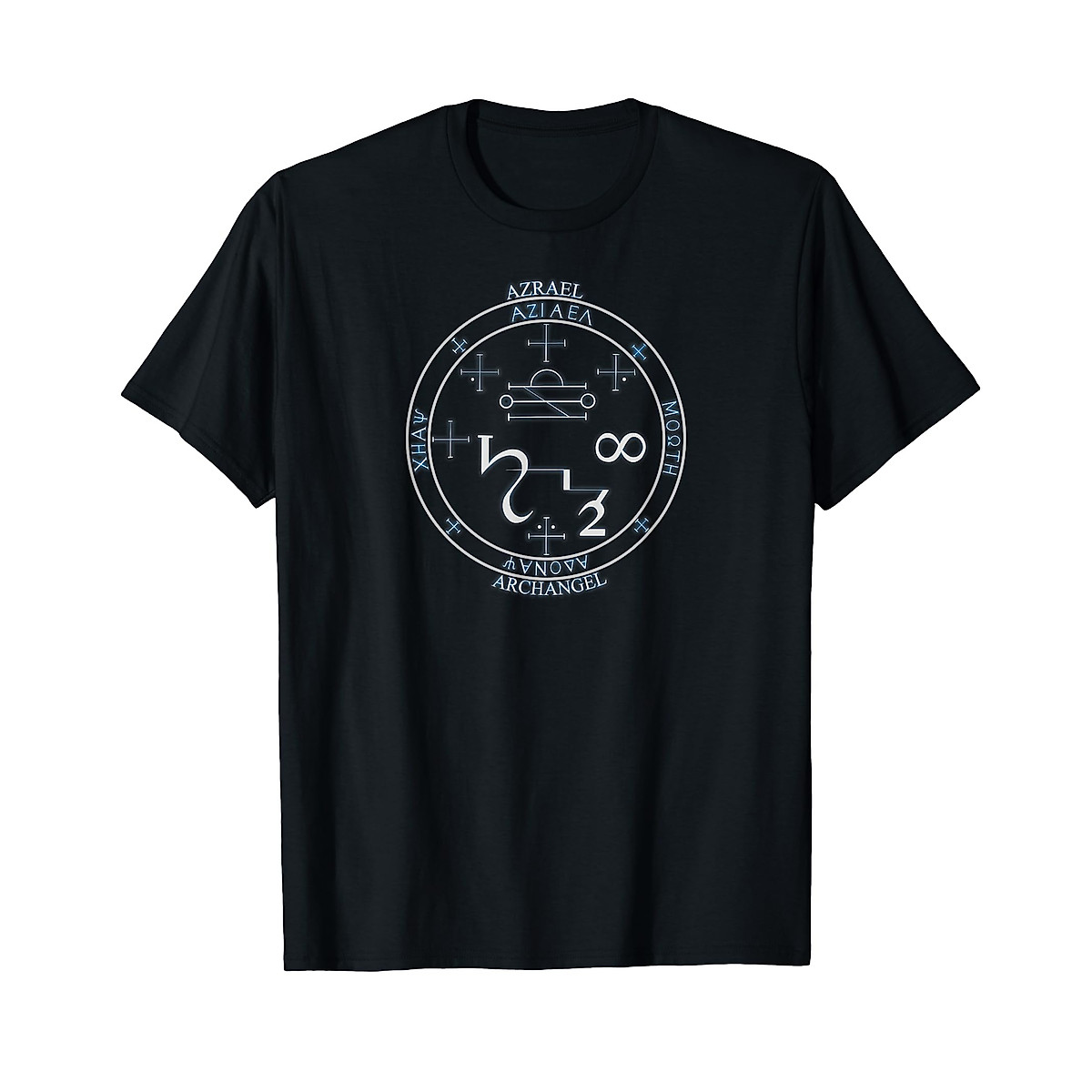 ARCHANGEL AZRAEL sigil seal by Mortal Designs T-Shirt
