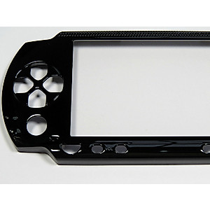 for Sony PSP 1000 PSP1000 Black Front Faceplate Shell Case Cover Proctector Replacement