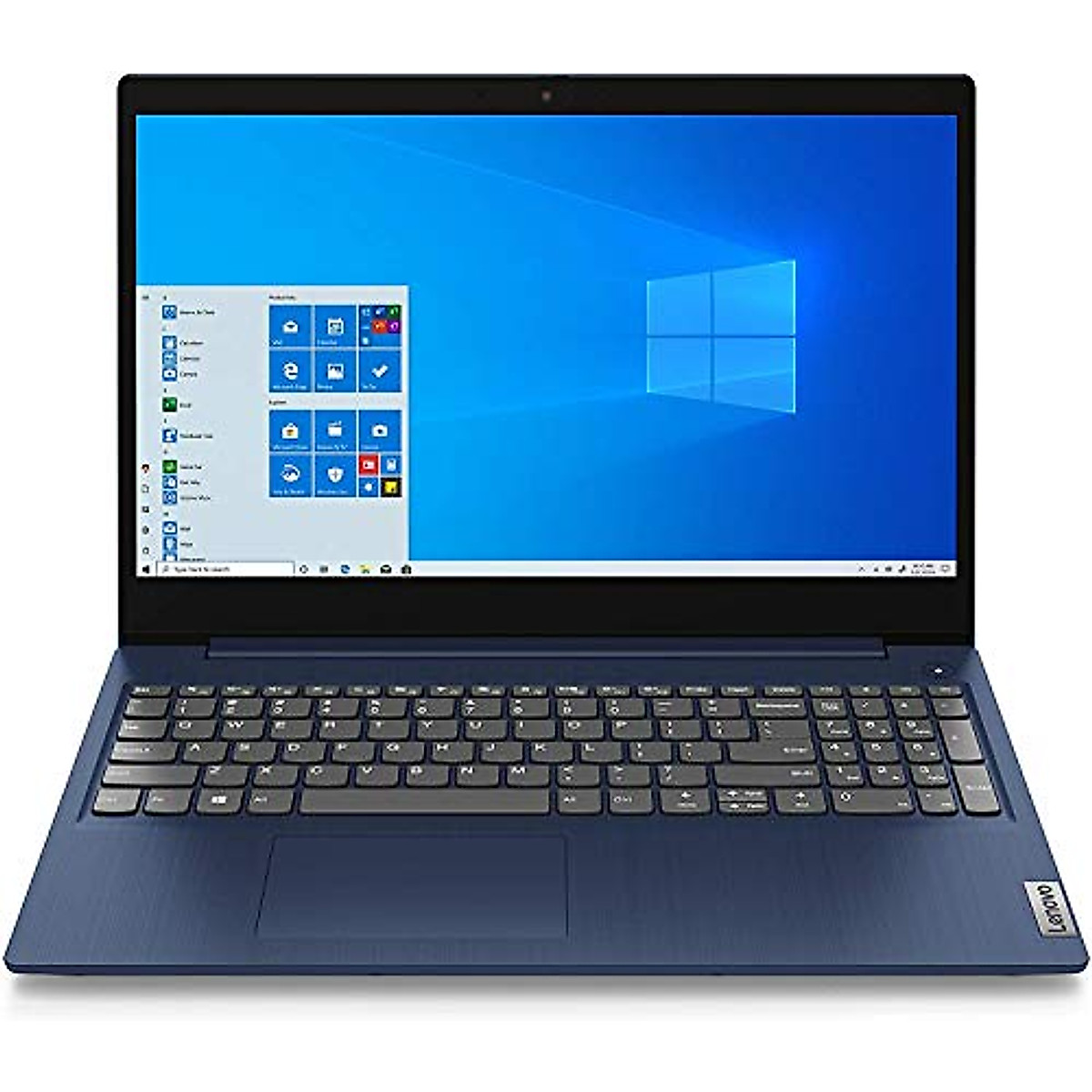 Lenovo IdeaPad 3 15.6" HD High Performance Laptop, Intel Core i5-1035G1 Quad-Core Processor, 8GB Memory, 256GB SSD, HDMI, Webcam, Wi-FI, Windows 10