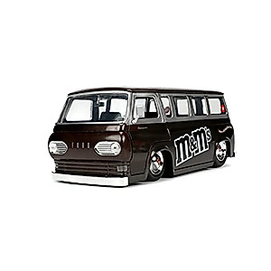 Jada Toys M&M's 1:24 1965 Ford Econoline Die-cast Car with Red Figure