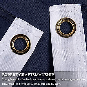 FLAGBURG South Carolina Flag 3x5 FT Outside, SC State Flags Embroidered Heavy Duty Nylon, Sewn Stripes, Canvas Header & Brass Grommets, High-Grade Outdoor Palmetto Flag for All-Weather