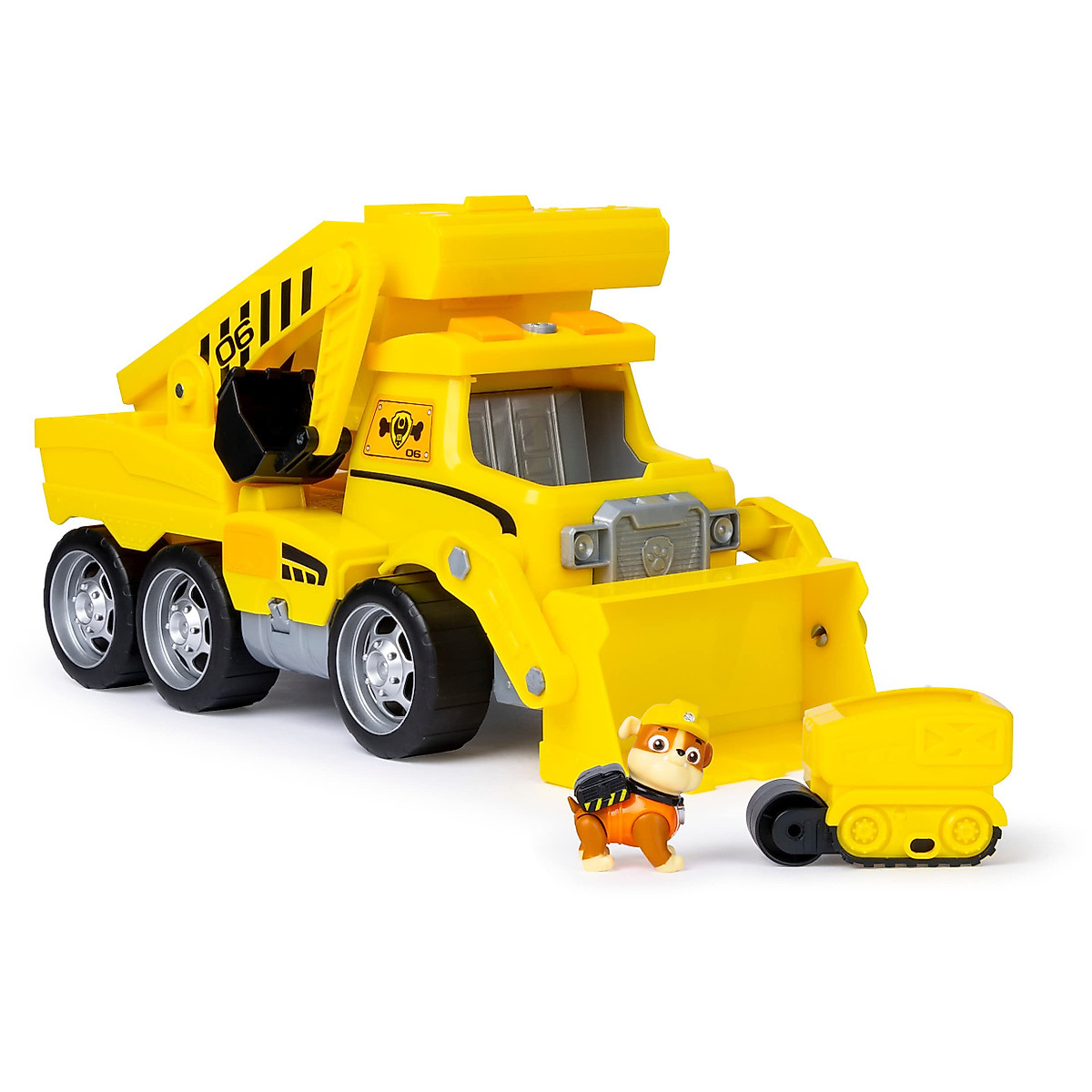 Paw Patrol, Ultimate Rescue Construction Truck with Lights, Sound and Mini Vehicle, for Ages 3 and Up