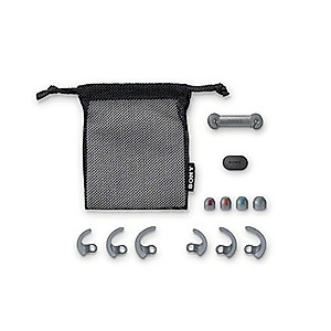 Sony MDRXB510AS/B Extra Bass Wired Headphones, Best Sports Headphones W/Mic IPX5 Stereo Sweatproof Earbuds Durable Comfortable Gym Running Workout, Black