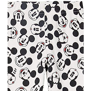 Amazon Essentials Disney | Marvel | Star Wars Boys' Snug-Fit Cotton Pajama Sleepwear Sets, Mickey Vibes, 5