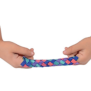 U. S. Toy Lot of 12 Assorted Color Chinese Finger Traps