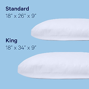 Casper Sleep Original Pillow for Sleeping, King, White