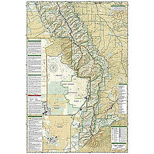 Sangre de Cristo Mountains [Great Sand Dunes National Park and Preserve] (National Geographic Trails Illustrated Map)