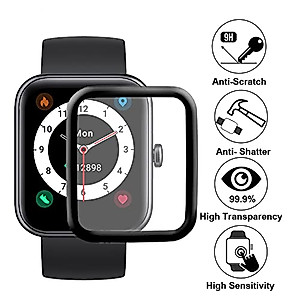 smaate 3D Screen Protector Compatible with SKG V7 and V7 PRO 1.7 inches Smartwatch