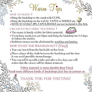 SVBright 7(W) x 5(H) ft Polyester Fabric Blue Sky White Clouds Backdrop Party Wall Decorations Sunshine 1ST Newborn Baby Shower Birthday Table Banner Photo Booth Photography Background Photo Studio