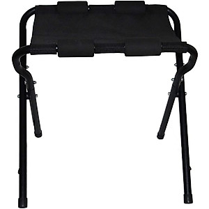 Onefeng Sports 150LBS Foldable Kayak Stand Kayak Storage Rack Ground Storage Stand Rack Perfect for Getting Your Boat of Ground for Easy Storage - Designed with Black Cloth Like Chairs