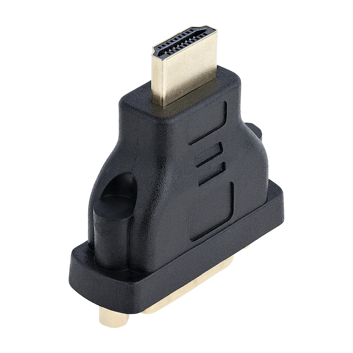 StarTech.com HDMI Male to DVI Female - HDMI to DVI-D Adapter - Bi-Directional - DVI to HDMI (HDMIDVIMF), Black