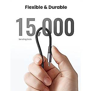 UGREEN USB C to Lightning Cable 6FT - MFi Certification Lightning Cable Compatible with iPhone 14/14 Pro/14 Pro Max, iPhone 13/12/11/X/XR/XS/8 Series, iPad 9, AirPods Pro, and More