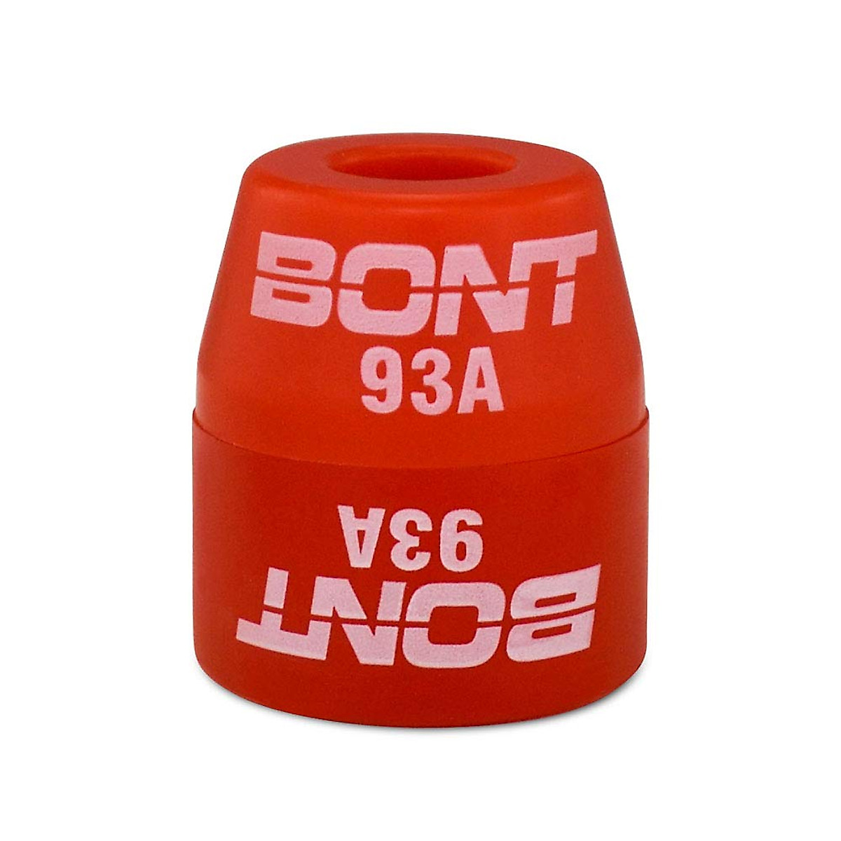 Bont Skates - Replacement Top Cone or Bottom Barrel Cushions Bushings - Quad Roller Skate Derby Plate - Made in USA (88A Black, Top & Bottom (8pc))