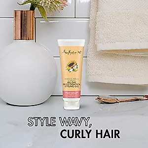 SheaMoisture Frizz Control Styling Gel for Curly Hair Papaya and Neroli Alcohol Free Hair Gel Oz, 8 Ounce