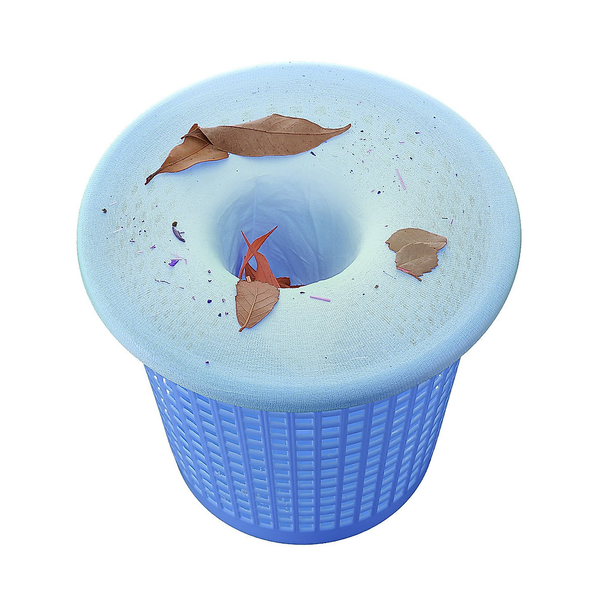 Outus 20 Pack Pool Skimmer Socks, Durable Elastic Nylon Fabric Filters of Swimming Pools, White (20 Pack)