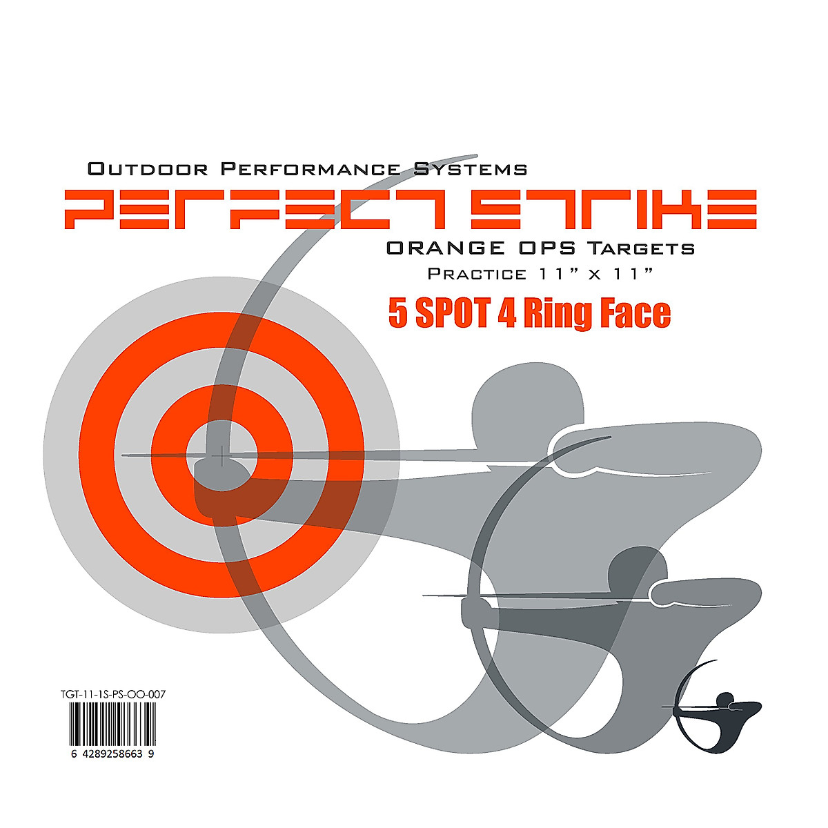 Heavy Paper Targets for Archery and Marksmanship. Great for practice indoors at the range or in the back yard. 12"x12" (12 Targets)