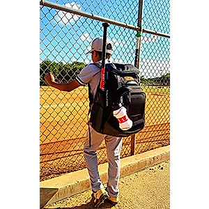 Maccabi Art Clip-On Collapsible BPA-Free Silicone Baseball Water Bottle for Kids, 18 Oz. Size