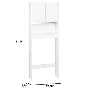 RiverRidge Medford Two Door, White Spacesaver, One Size