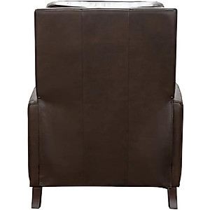 BarcaLounger Melrose Transitional Recliner Lounge Chair with footrest Extension 7-3155 in Ashford Walnut All Leather 5625-87 - Curbside Delivery