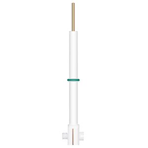 stonylab PTFE Copper Electrode Holder, Multi-Purpose Replaceable Electrode Holder Clip with 10 * 10 mm Copper Sheet and PTFE Body