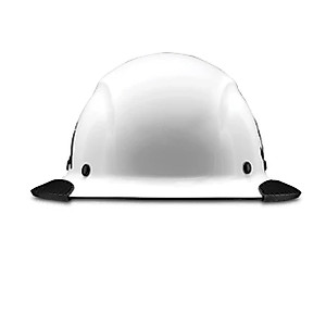 LIFT Safety HDF50C-20CK DAX Carbon Fiber Full Brim 50-50, White/Black Camo