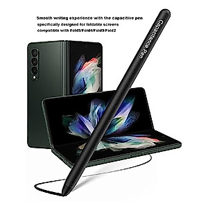 SHIEID Fold 3 S Pen for Samsung Galaxy Z Fold 3/Fold4, S Pen Fold Edition Only Compatible Galaxy Z Fold 3/Fold4 Phone, Black